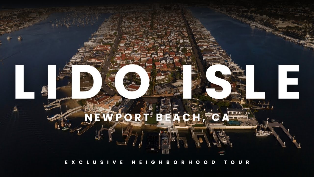 Exclusive Tour of Lido Isle | Newport Beach’s Private Paradise - YouTube