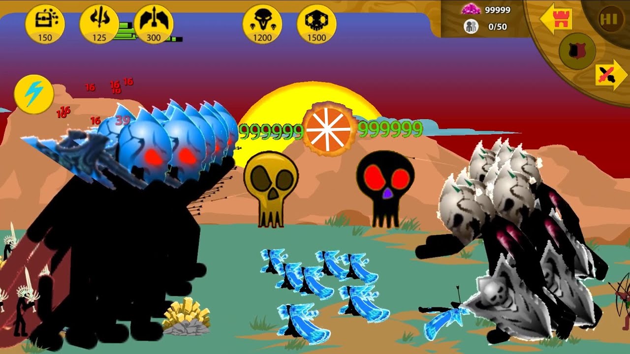 Stick War Legacy | Giant Boss Vs Giant Classic Two Opposing Factions ...