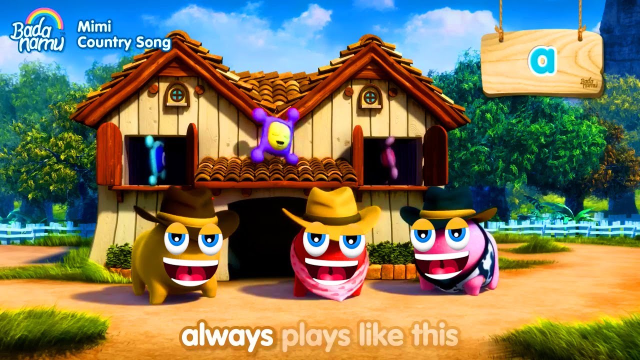 BADANAMU Mimi Country Song Level 1 (p,t,s,n,i,a,d) l Happy Facial ...