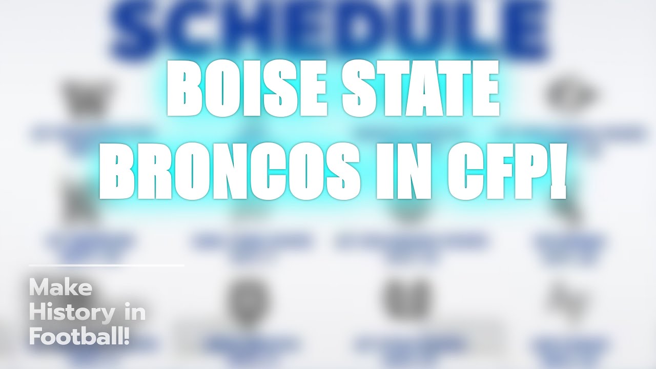 🏈 Boise State's Historic Playoff Journey! 🎉 - YouTube