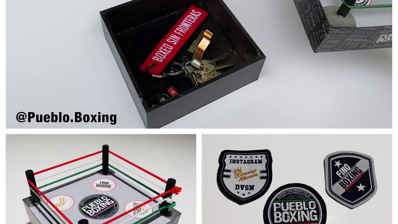 Miniature Boxing Ring - YouTube
