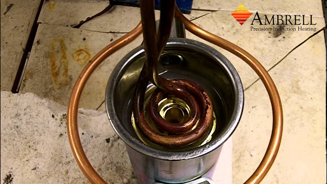 Soldering a Fuel Pump Assembly with Induction Heating - YouTube