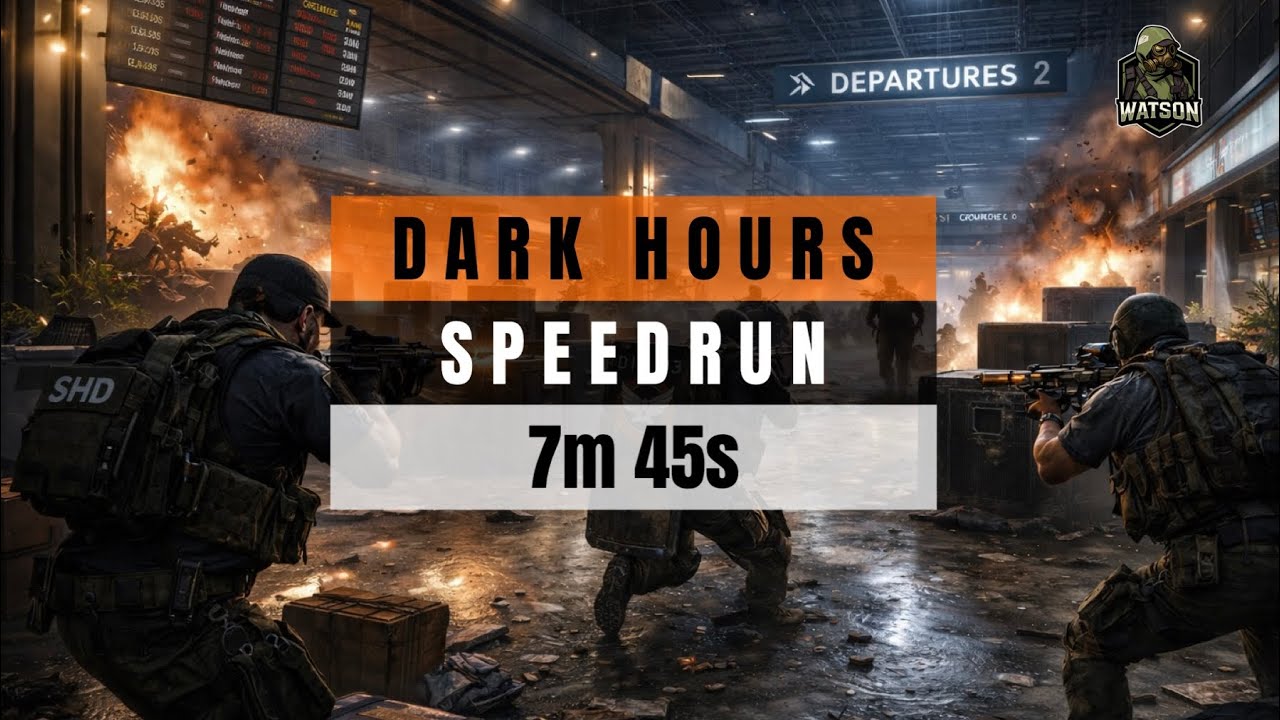 Dark Hours Raid - Speedrun - PS5 - 7m 45s #tomclancysthedivision2 - YouTube