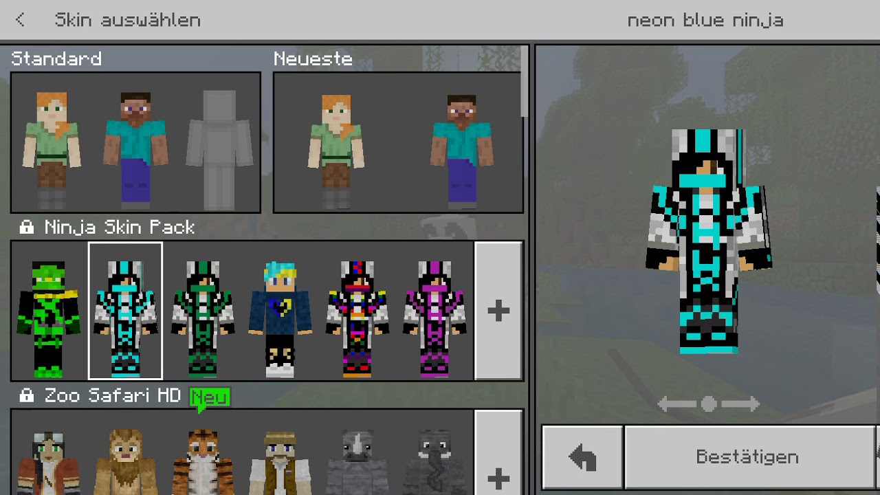 Ninja Skin Pack {with Download} - YouTube