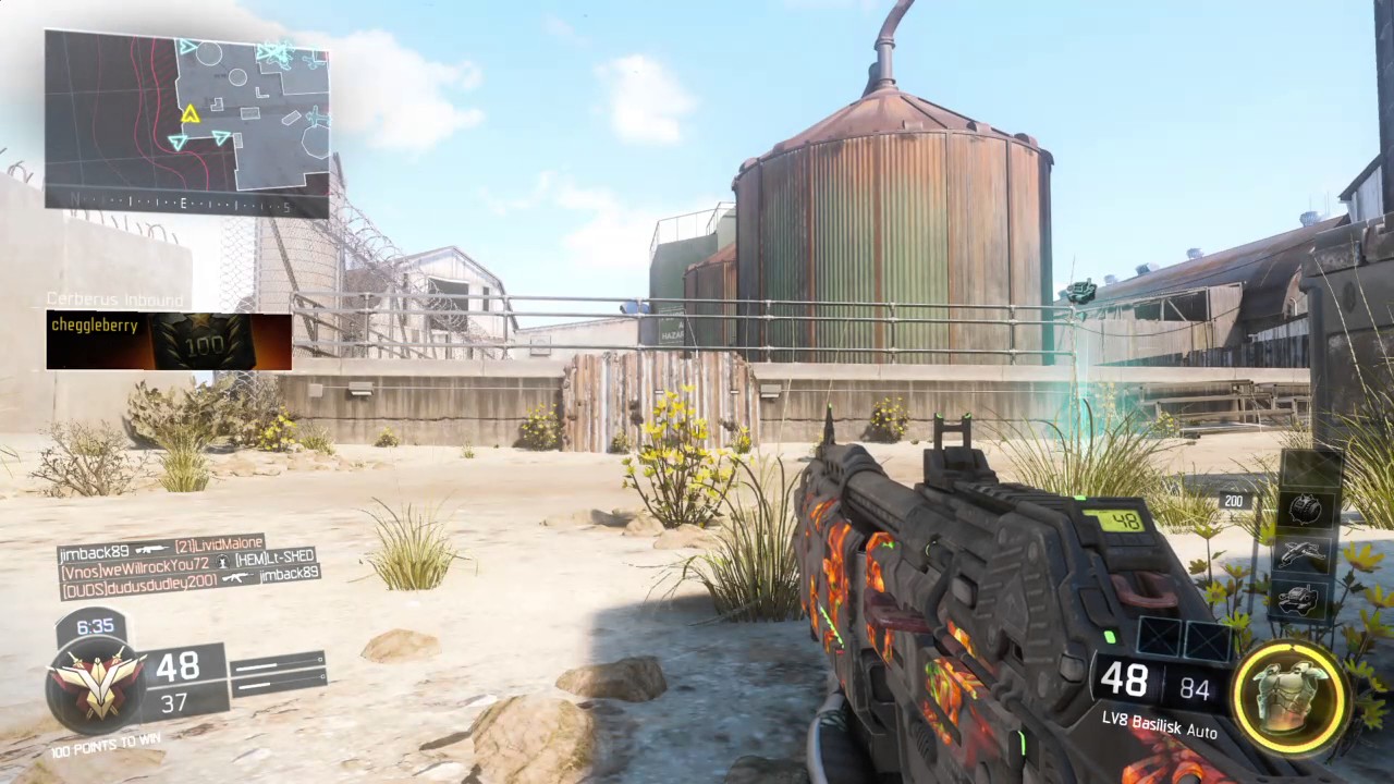 Call of Duty®: Black Ops III- 48-1 TDM W LVL 8 Basilisk+Kinetic Armour ...