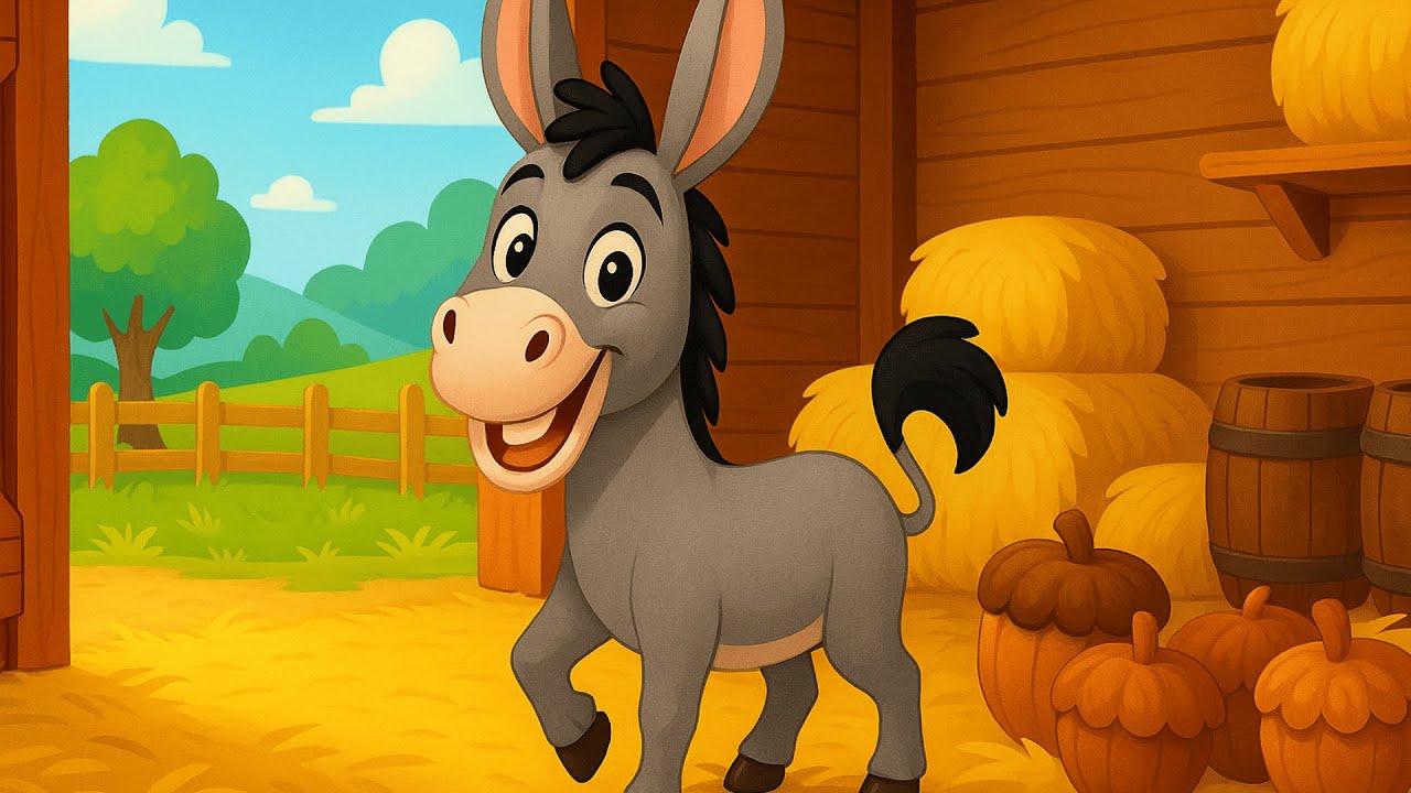 El Burro Orejón 🐴🎶 Canción Infantil Divertida para Bailar y Cantar ...