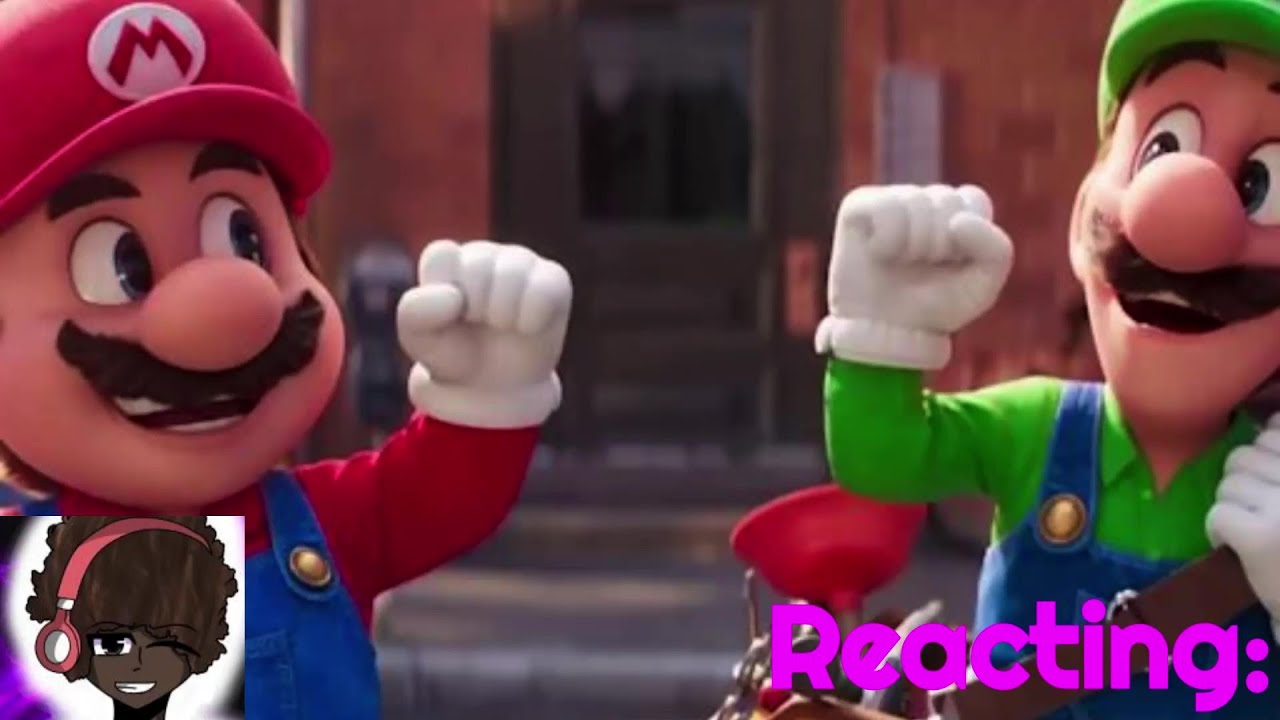 Connor Reacting - The Super Mario Bros: Official Trailer - YouTube