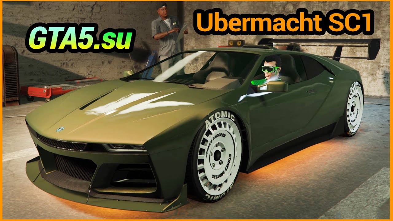 Ubermacht SC1 суперкар GTA Online из салона Luxury Autos - YouTube