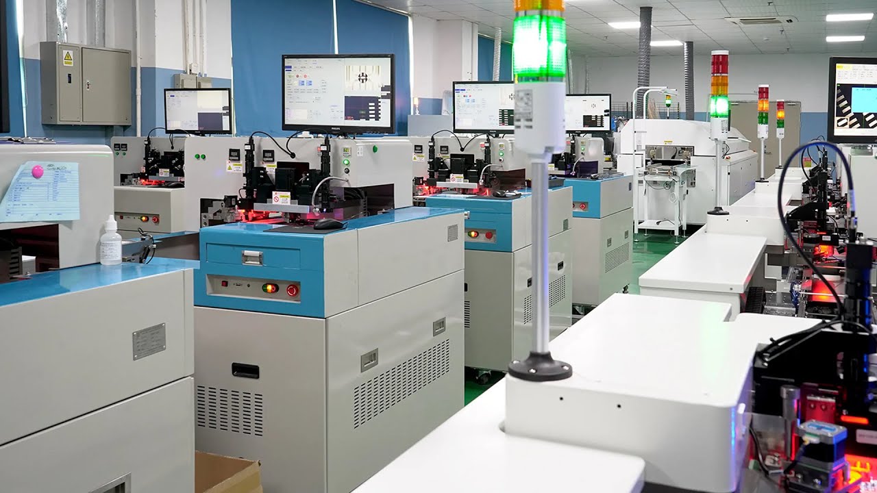 COB LED Strip Production - YouTube