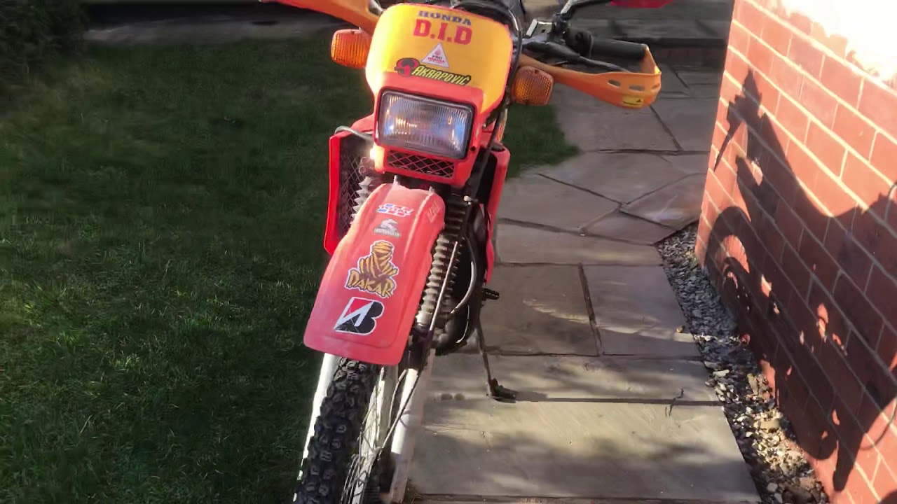 Honda mtx 200 r 86 - YouTube