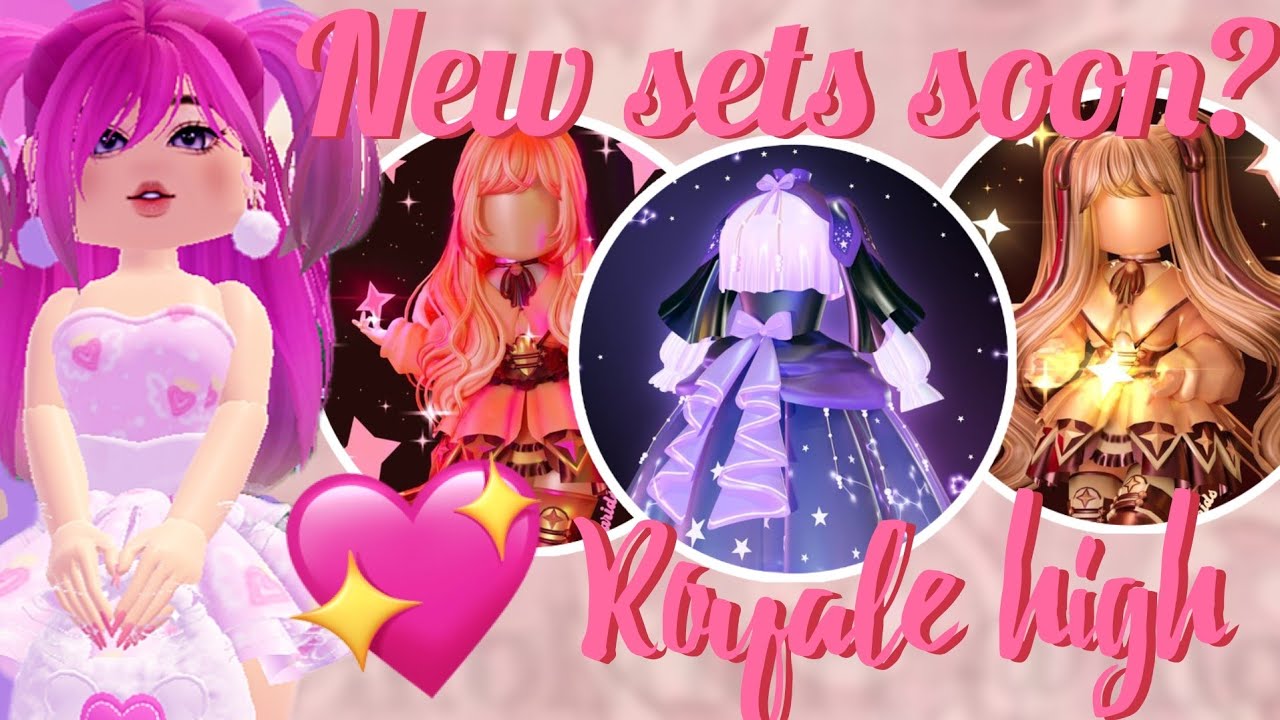 NEW sets coming in the Eveningfall update SOON?! 🤩 ️💜 (roblox royale ...