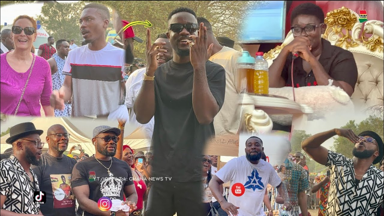 BIG: Sarkodie, Kalybos, Prince Osei Arrived at to support Afua ...