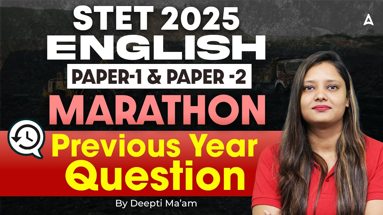 Bihar STET English Paper 1&2 Marathon | STET English Previous Year ...