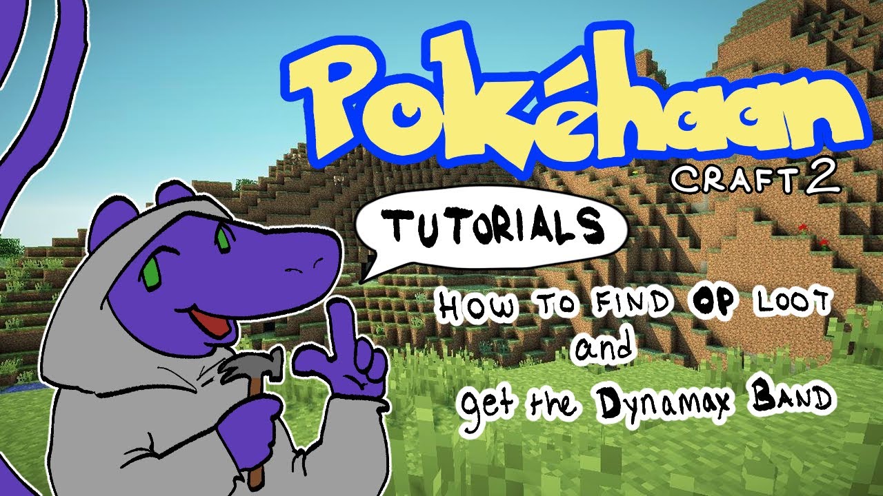 How to find OP loot and get the Dynamax Band! Pokehaan Craft 2-torial ...