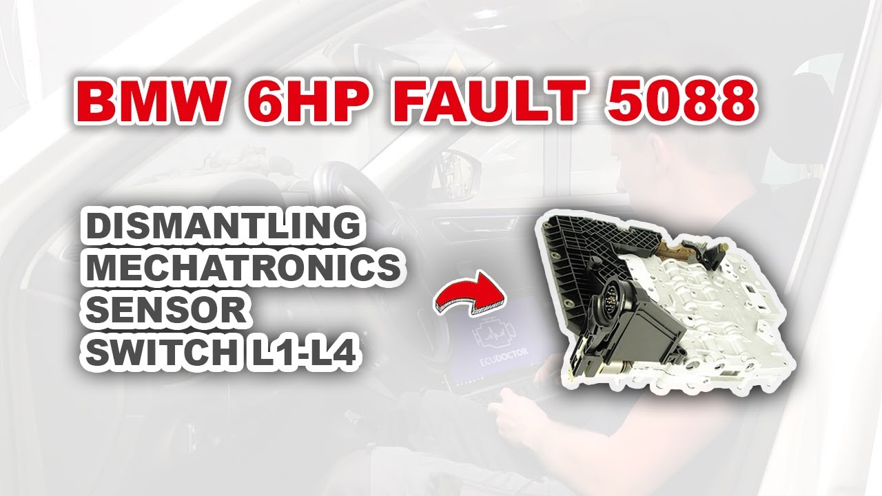Dismantling of the 6HP automatic transmission control unit in BMW fault ...