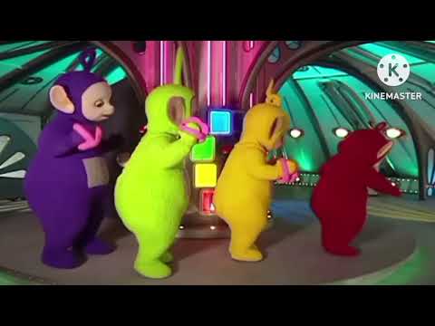 Reversed dvd menu play Teletubbies