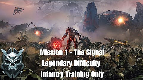 Halo Wars 2 Campaign on Legendary Difficulty (Infantry Training Only) - YouTube