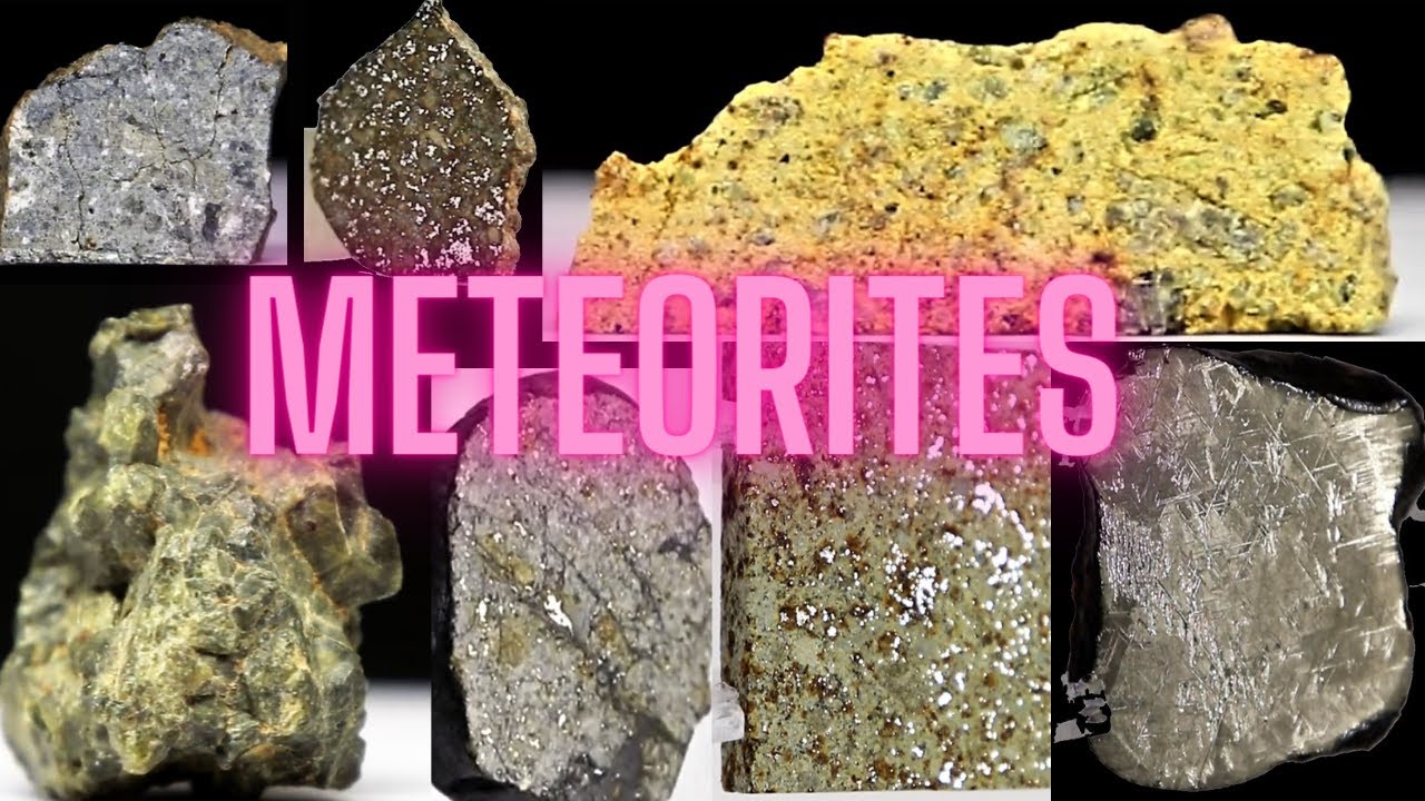 50 Meteorites in 8mins! Showcase by The Asteroid Miner (50 Shades of ...