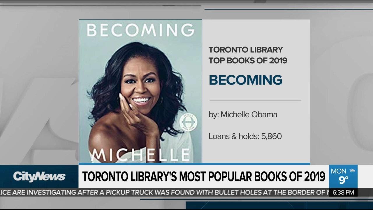 Female authors lead top checked-out books from Toronto library - YouTube