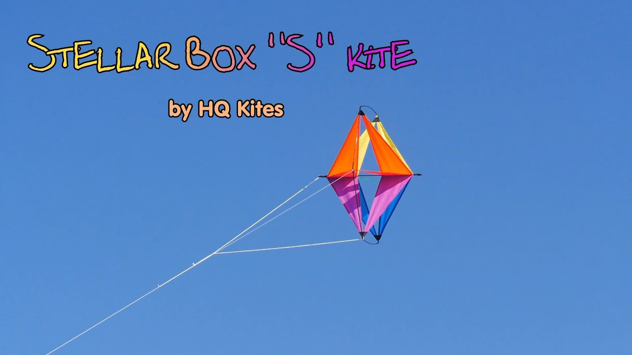 Stellar Box 'S' kite by HQ Kites - YouTube