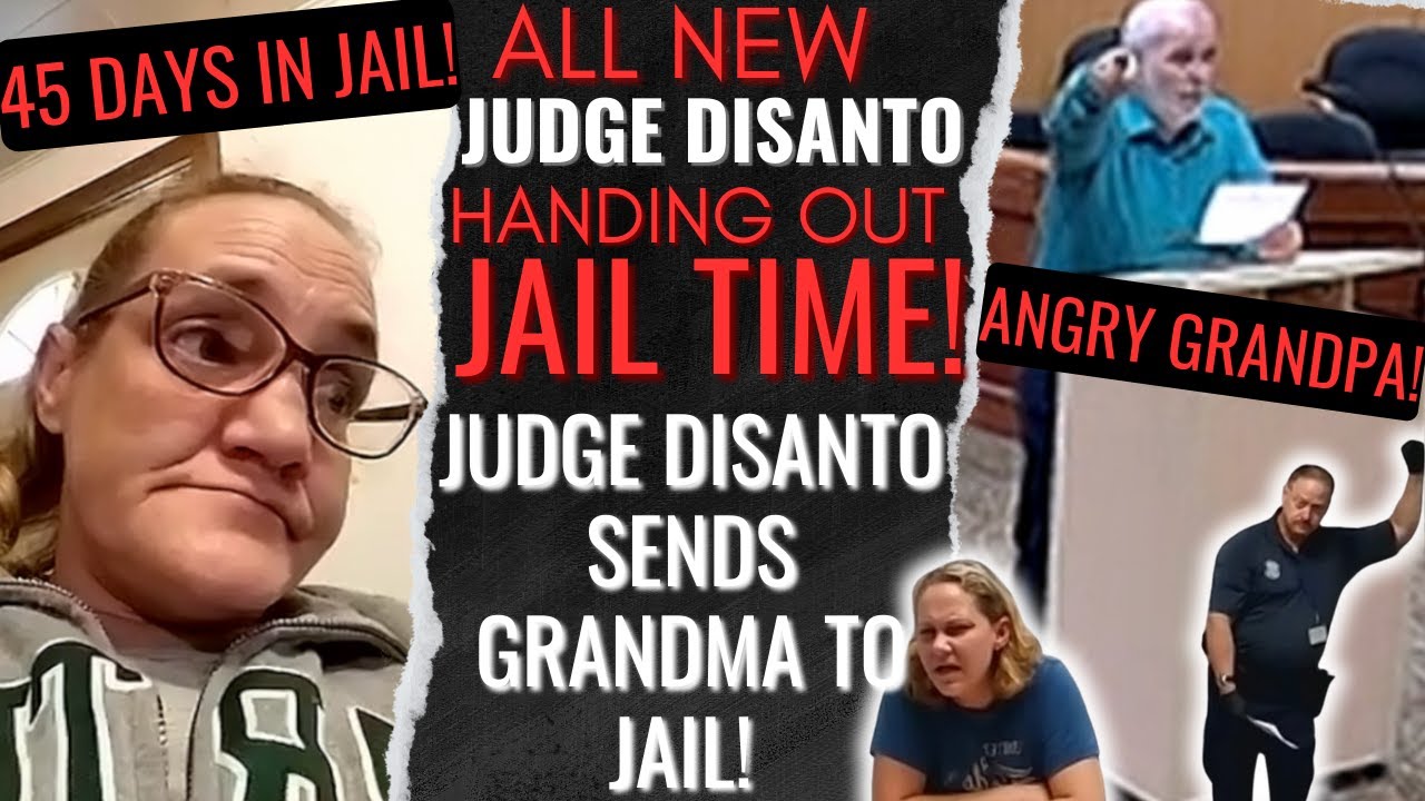Judge Disanto Sends Grandma To Jail! Judge Disanto and Attorney Joseph ...