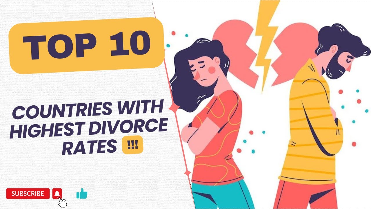 💔 "Exploring the Top 10 Countries with the Highest Divorce Rates ...