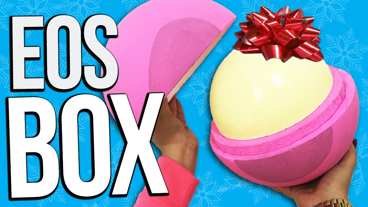 DIY GIANT EOS Gift Box! - YouTube