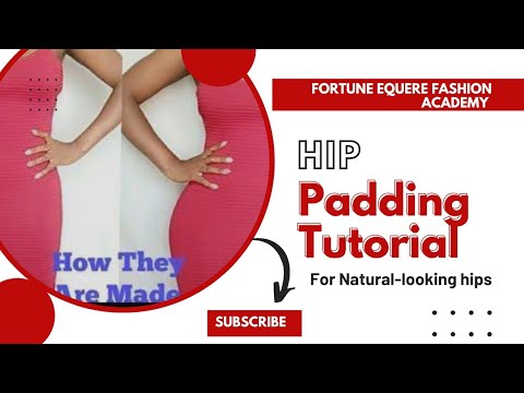 Hip Padding Tutorial For Natural Looking Hips - YouTube