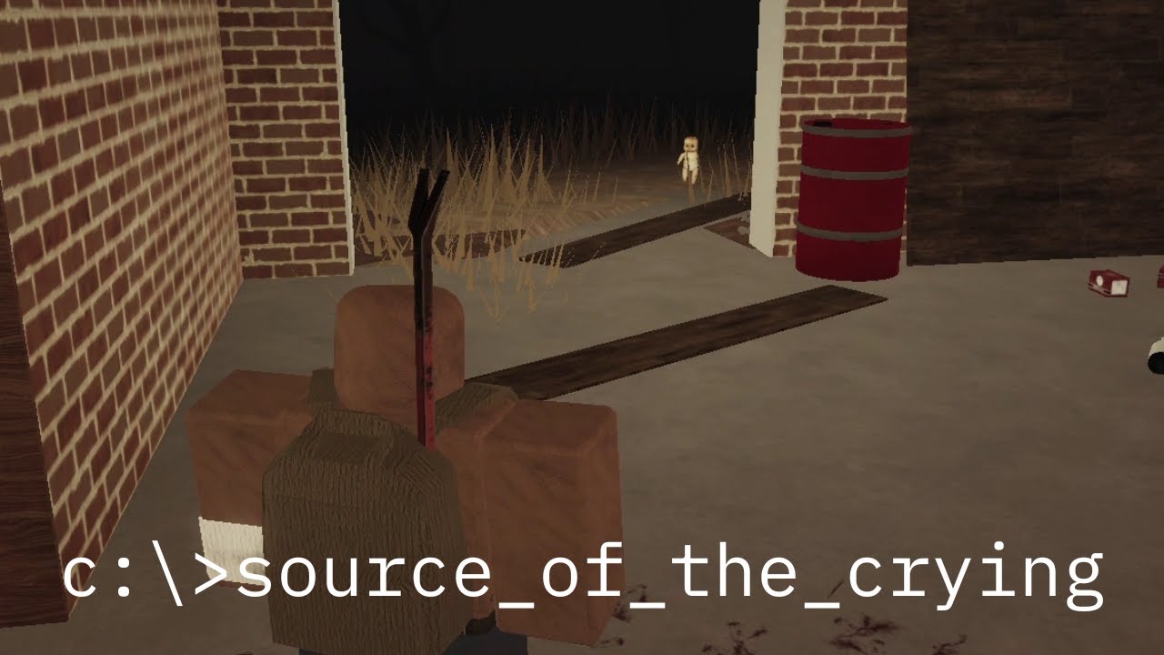 Source of the Crying | The Fields - Roblox - YouTube