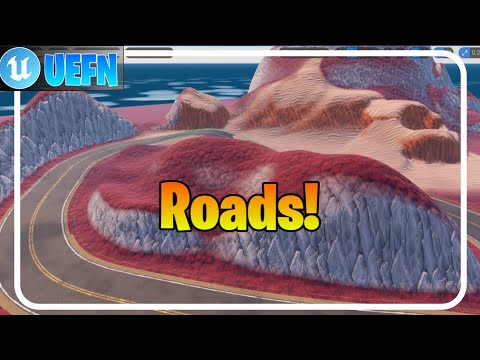 UEFN - Road Splines Tutorial - YouTube