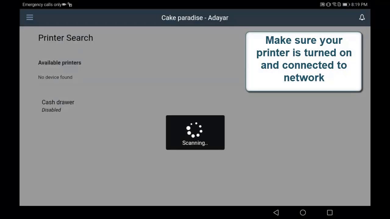 How to Map Printer in Servquick (Android) - YouTube