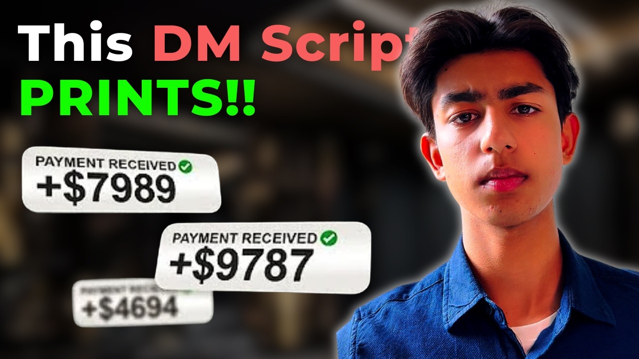 The Instagram DM Script Coaches Use to Book 12+ Calls/Week - YouTube