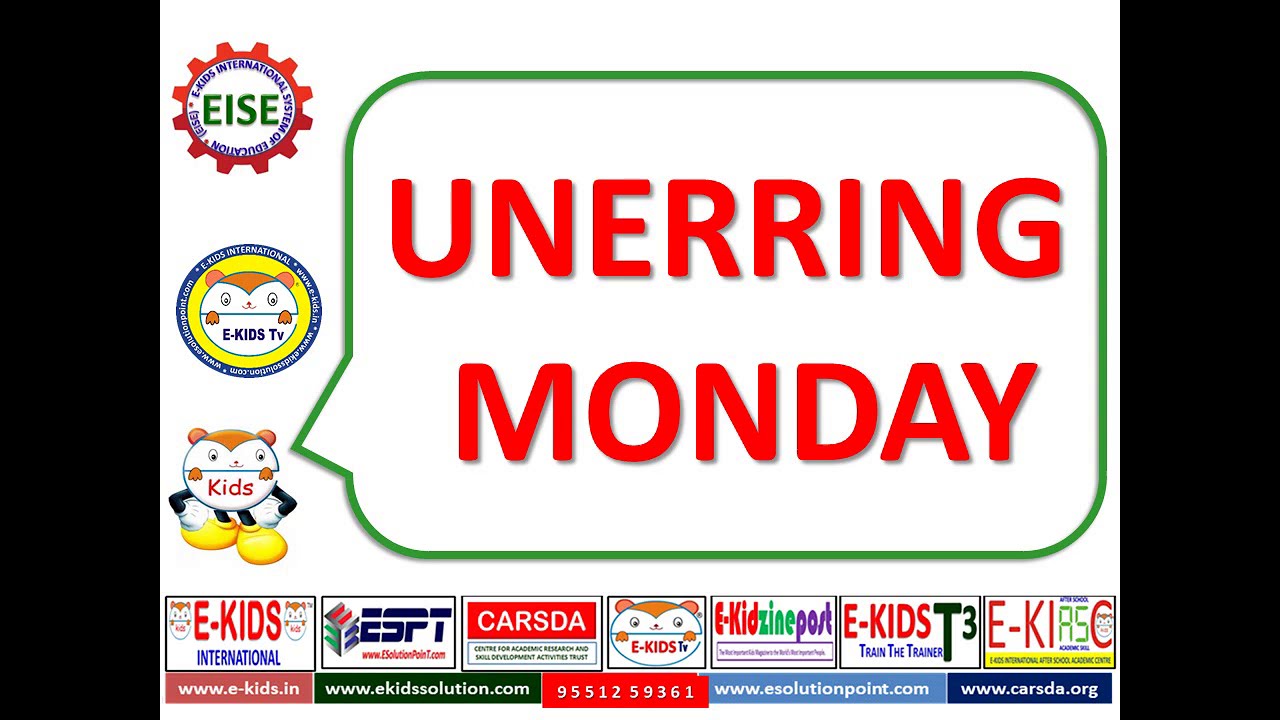 Unerring Monday - YouTube