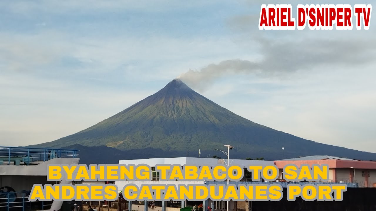 Tabaco Albay Port to San Andres Port Catanduanes Island - YouTube
