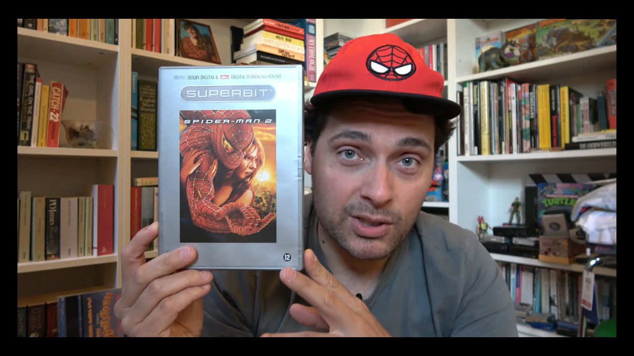 'Spider-Man 2' VHS-DVD-Superbit-UMD-Blu-ray comparison video - YouTube