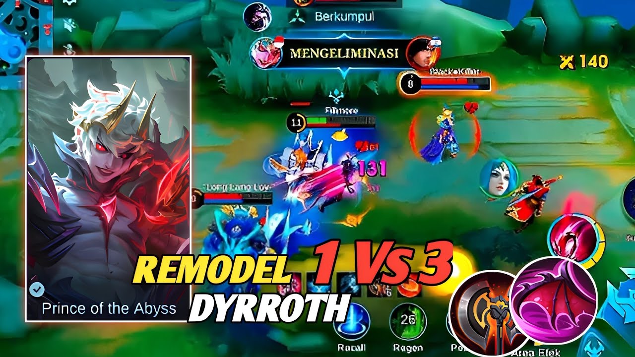 Dyrroth diremodel moonton | MLBB Gameplay - YouTube