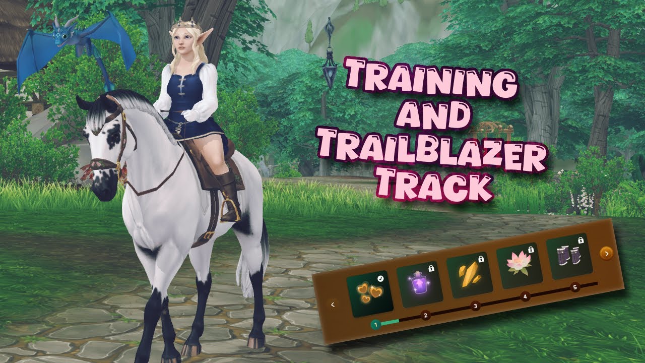Star stable ~ Training and Trailblazer track ~ - YouTube