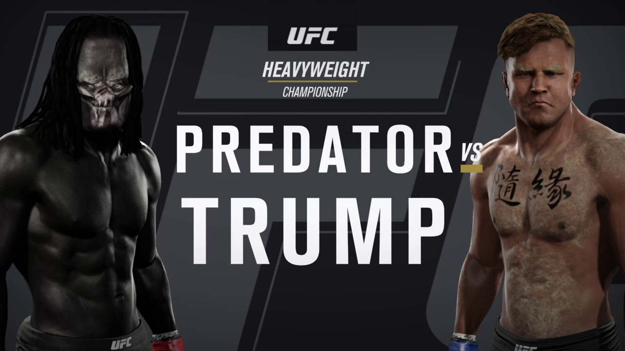 Predator vs. Trump (EA Sports UFC 2) - Crazy UFC 👊🤪 - YouTube