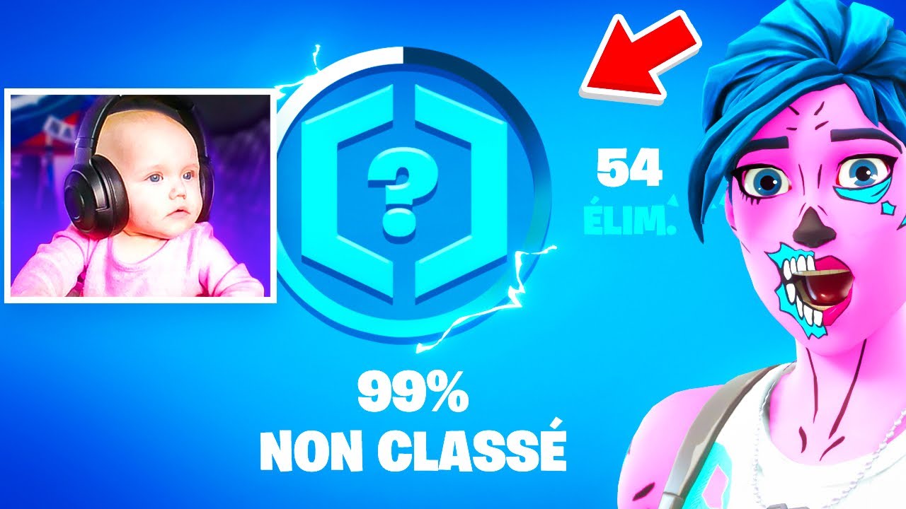 Le Bébé le plus Fort de Fortnite Découvre son RANK au Chapitre 2 ! 🤯 ...