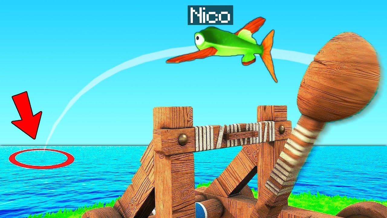 NICO, SI CATAPULTA IN MARE MA AFFOGA! - YouTube
