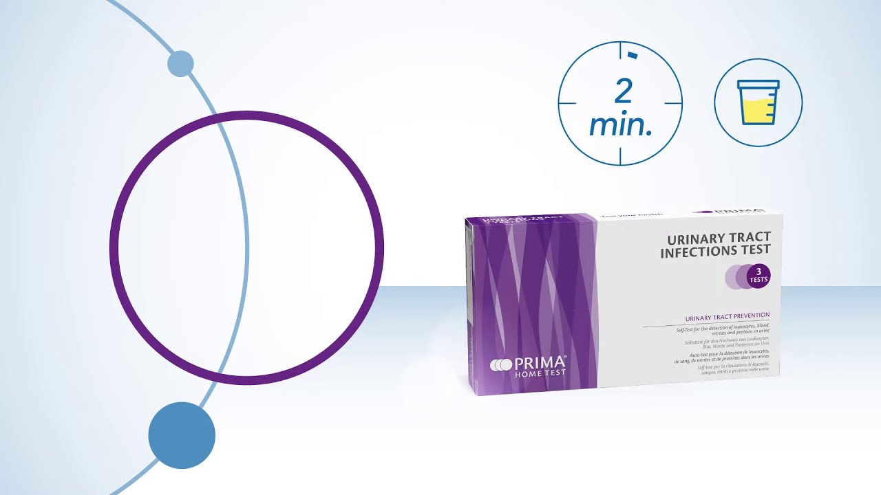 PRIMA - 尿道炎測試 | PRIMA - Urinary tract infections test - YouTube