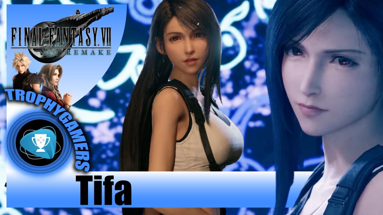 Final Fantasy 7 Remake Tifa Cutscenes - YouTube