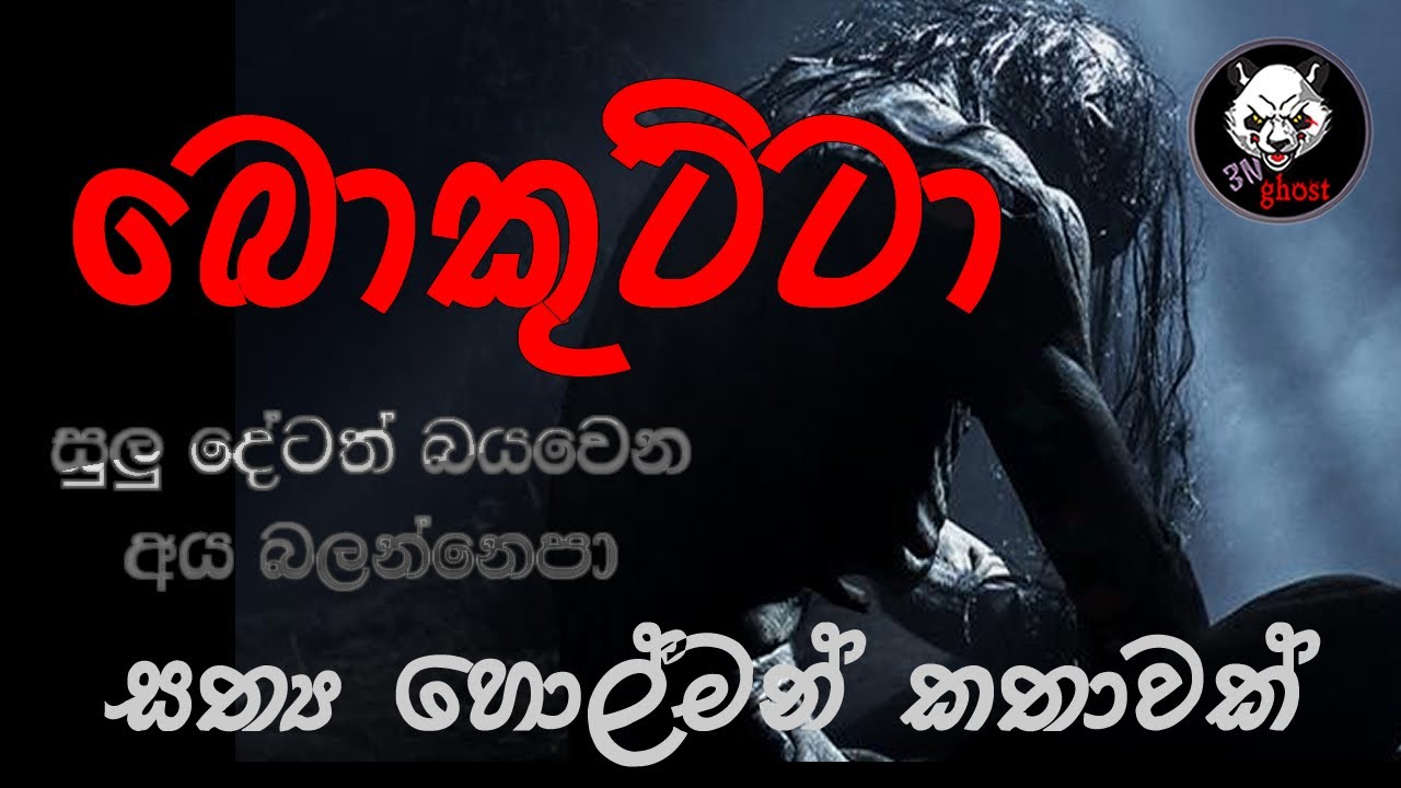 බොකුට්ටා | Holman katha | 3N Ghost | Sinhala holman katha | Sinhala ...