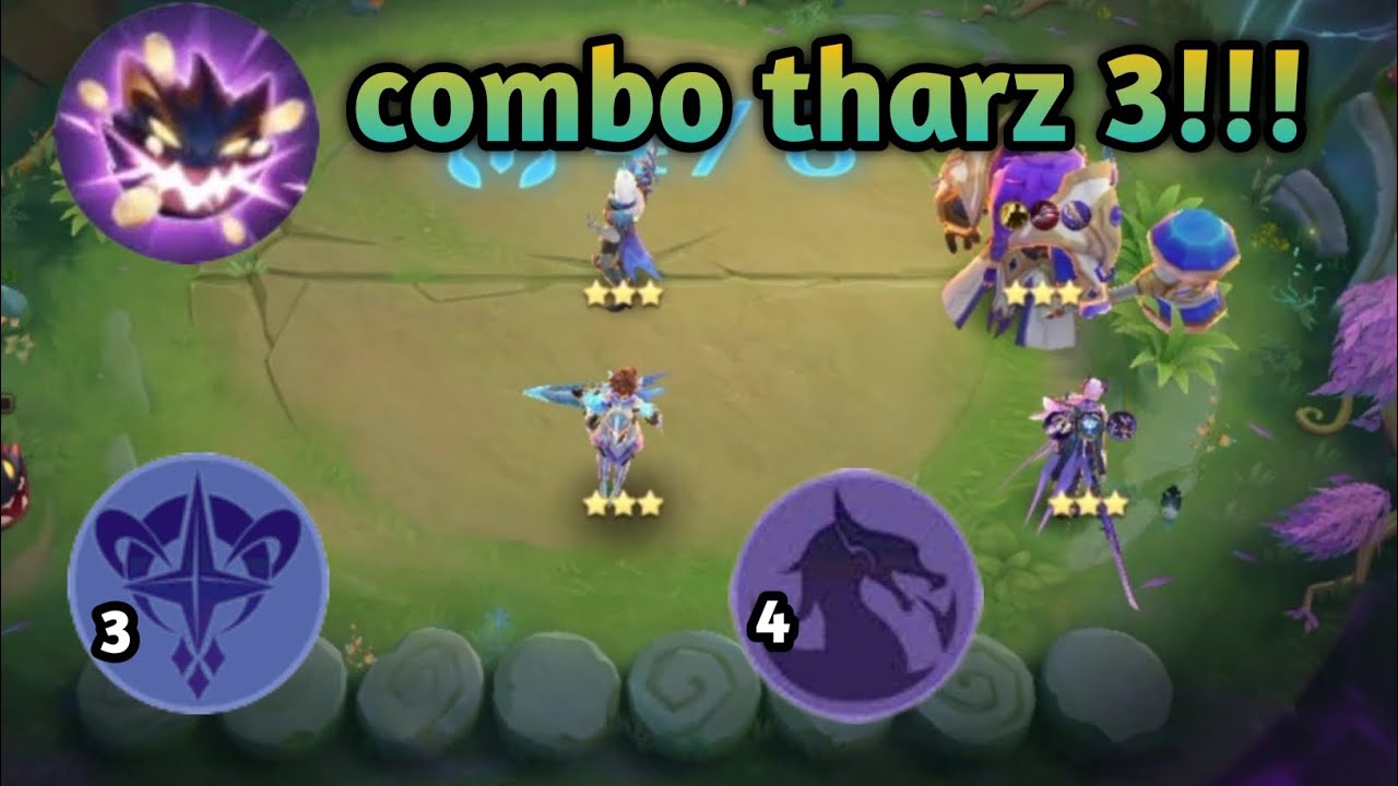 COMBO tharz 3 Ling astro magic chess mobile legend - YouTube