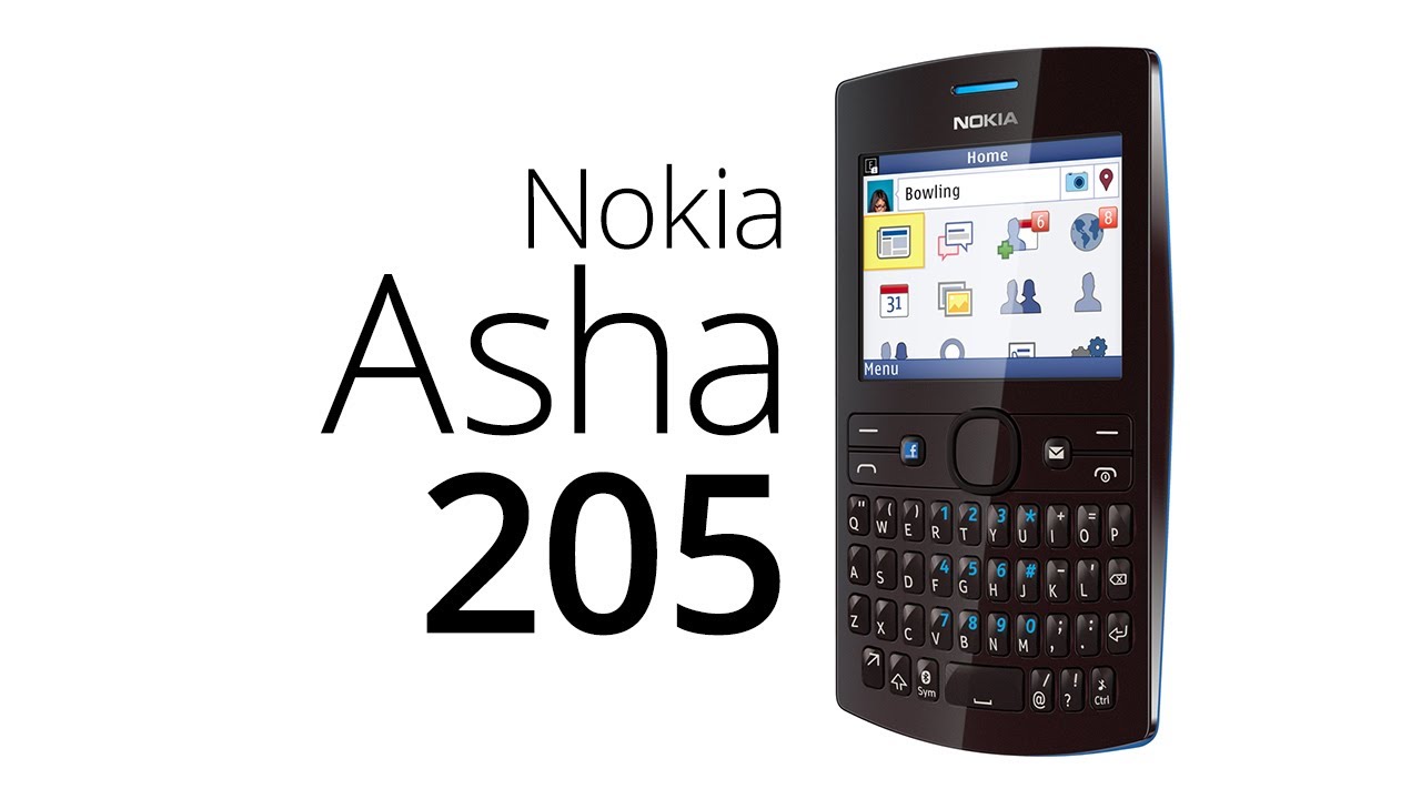 Nokia Asha 205 - YouTube