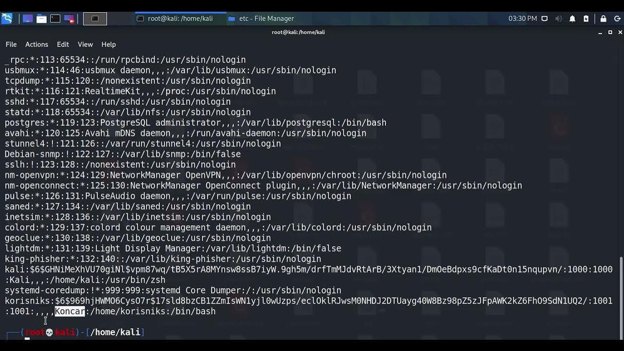 ZIS Vezba John The Ripper (u Kali Linux-u) - YouTube
