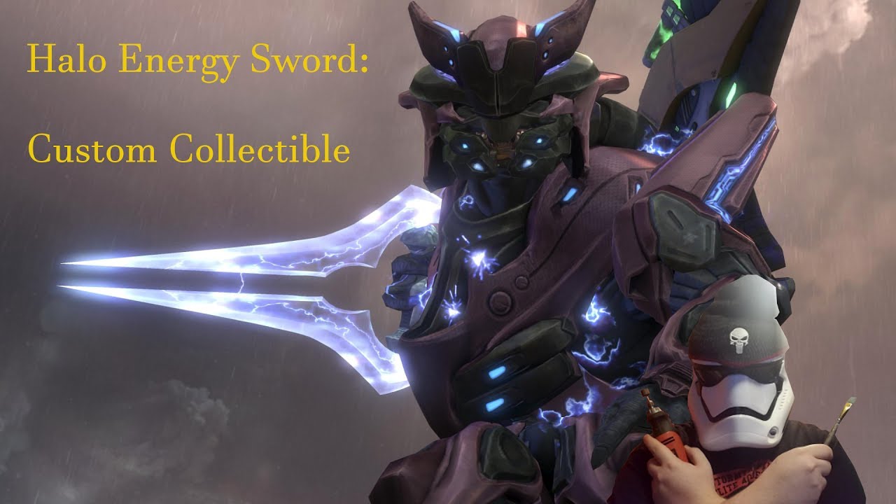 Halo Energy Sword prop:Custom Collectibles - YouTube