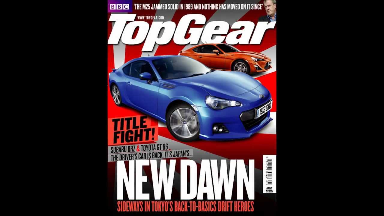 Top Gear Magazine : January 2012 Cover Aurasma - YouTube
