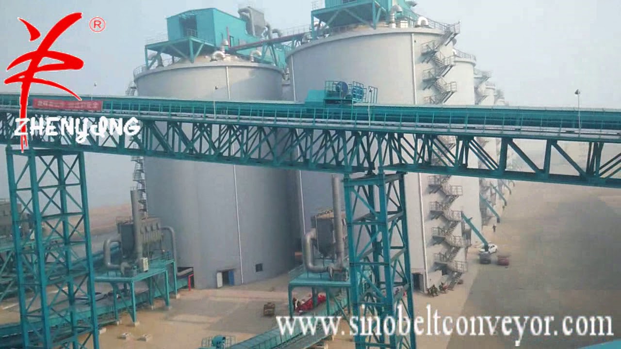 BULK OF MATERIAL CONVEYING AIR SUPPORTED BELT CONVEYOR FROM ZHENYING ...