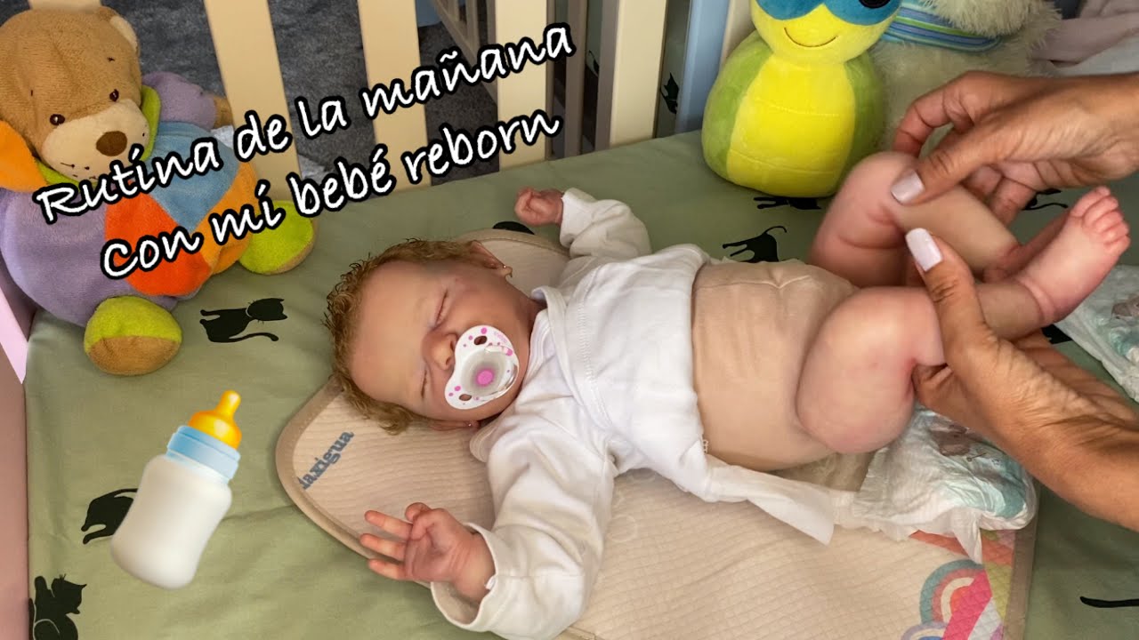 Rutina De La Mañana Con Mi Bebé Reborn Sandra // Baby Doll Routine ...